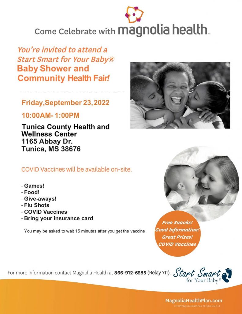 Start Smart for Your Baby® Shower and Community Health Fair - Families ...