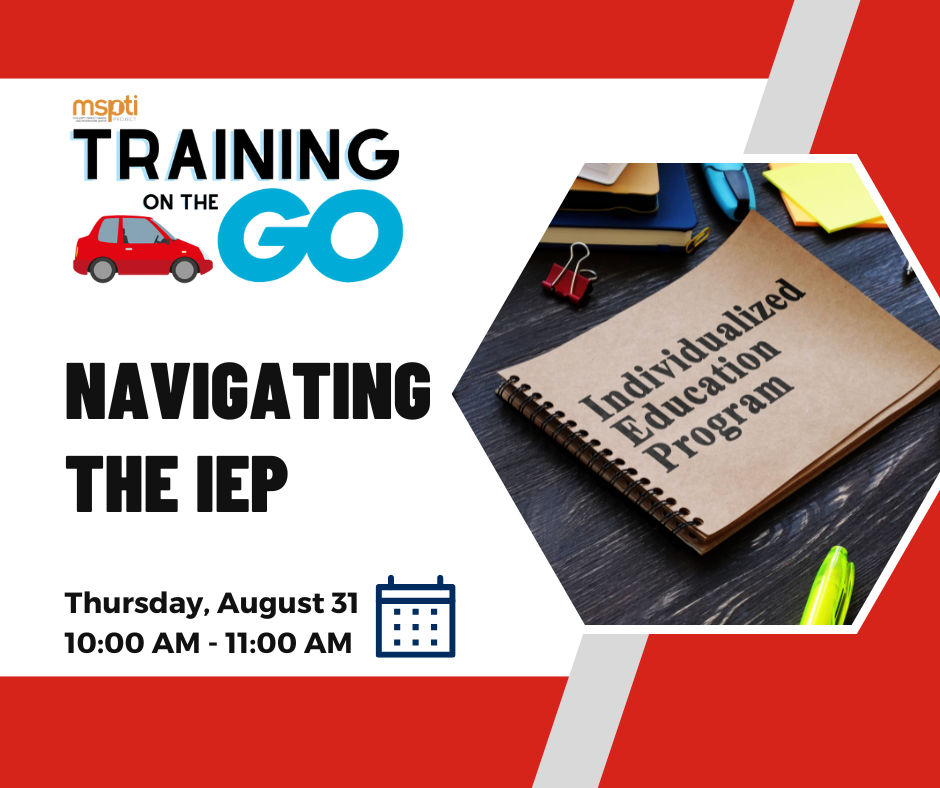 Navigating the IEP - Aug. 31