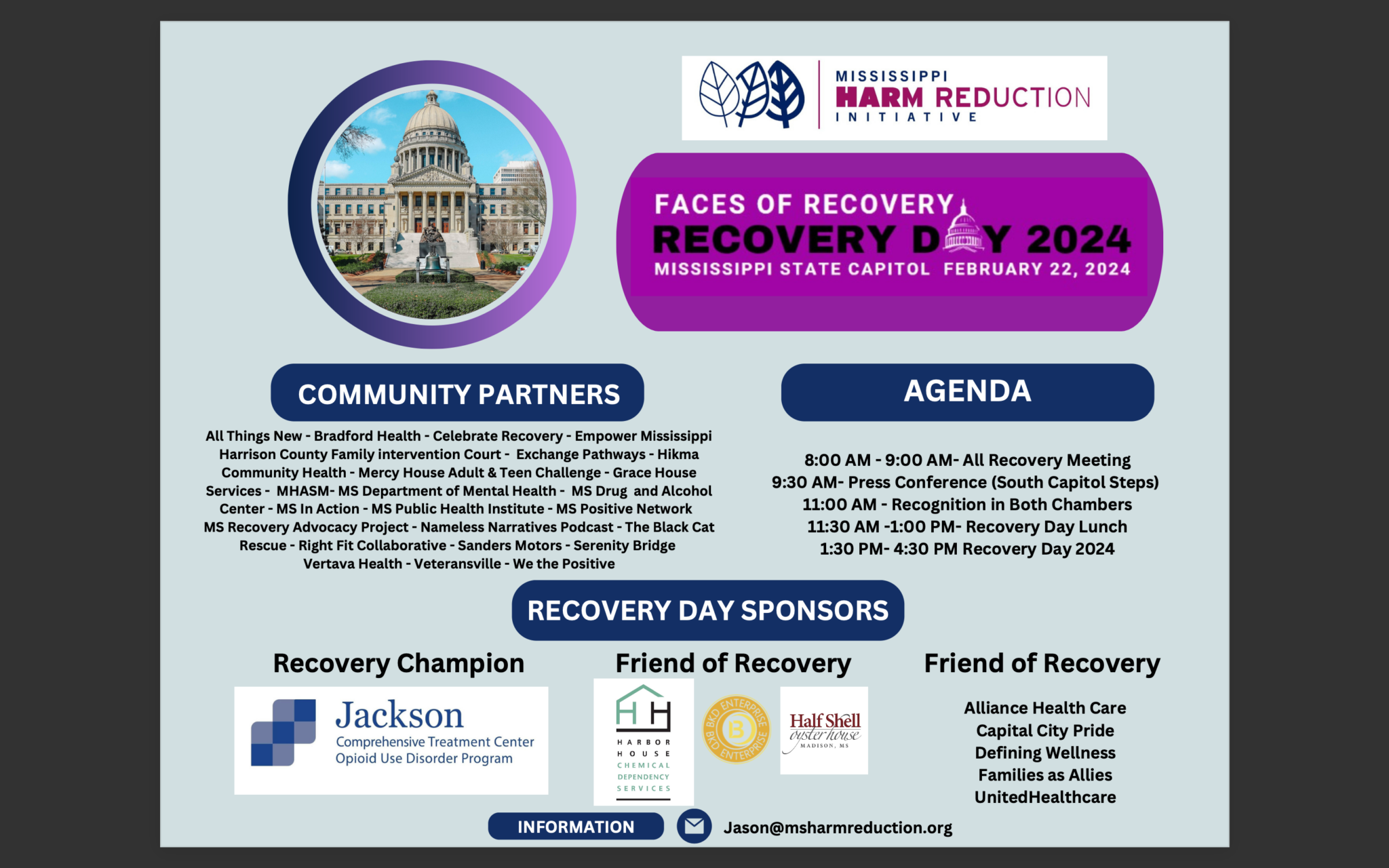 Join Us for Recovery Day at the Capitol on Feb. 22