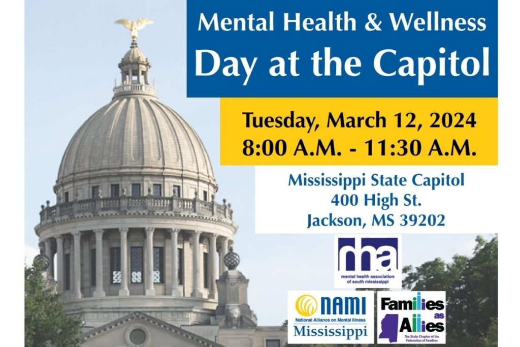 Join Us for Mental Health and Wellness Day at the Capitol March 12