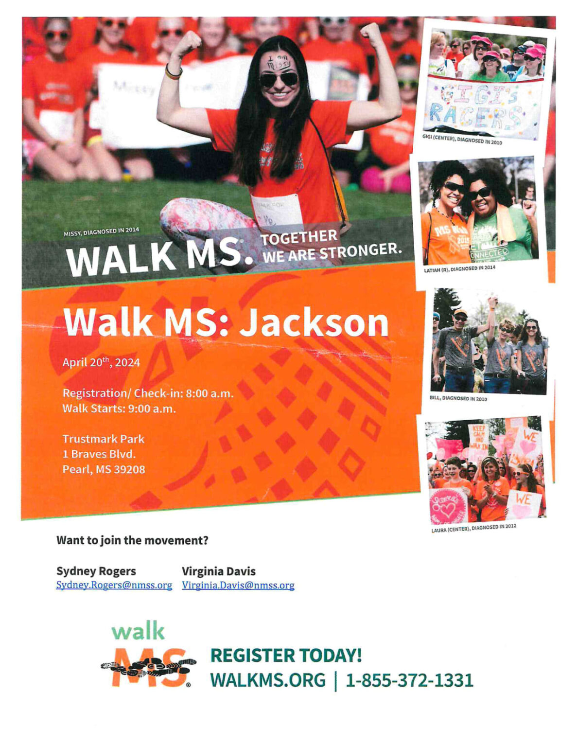 Walk MS: Jackson - Apr. 20