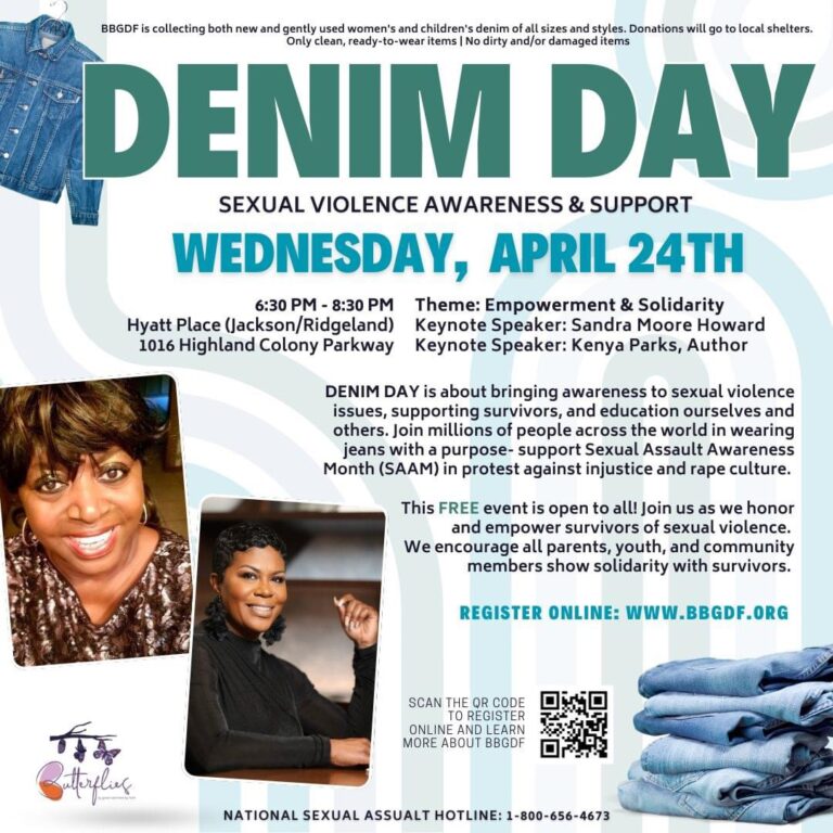Denim Day 2024: Sexual Violence Awareness & Support - Apr. 24