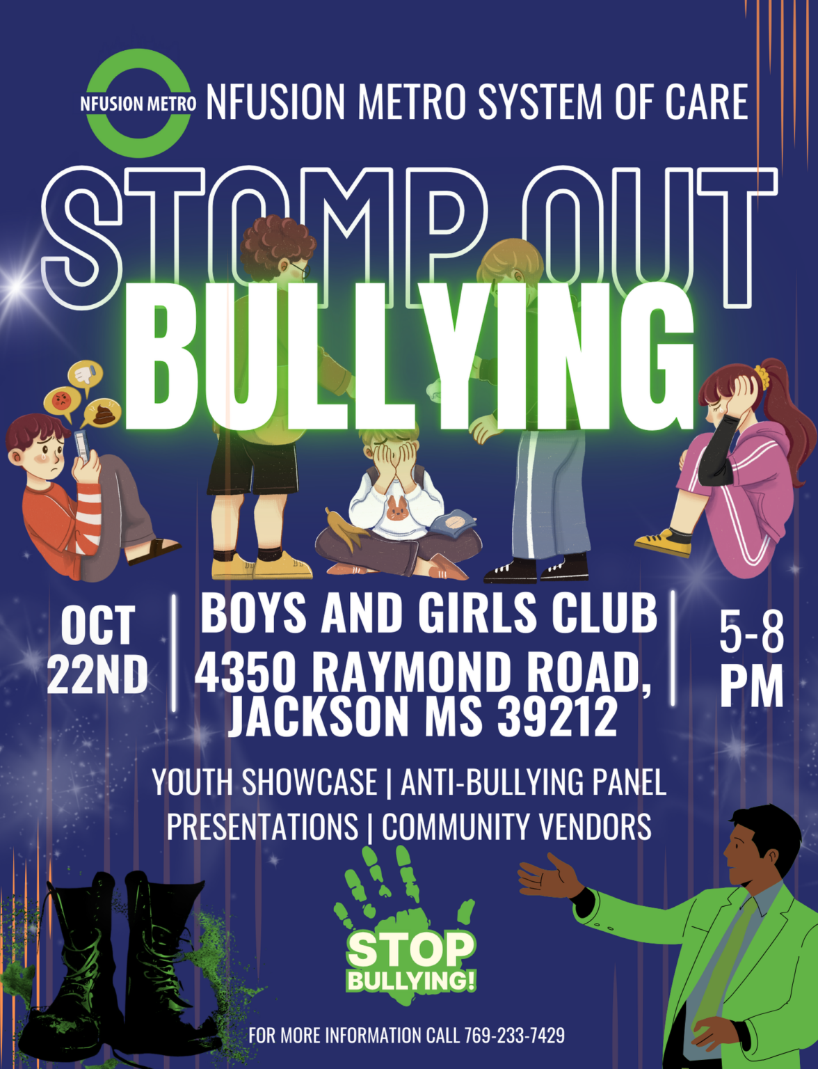 Stomp Out Bullying - Oct. 22