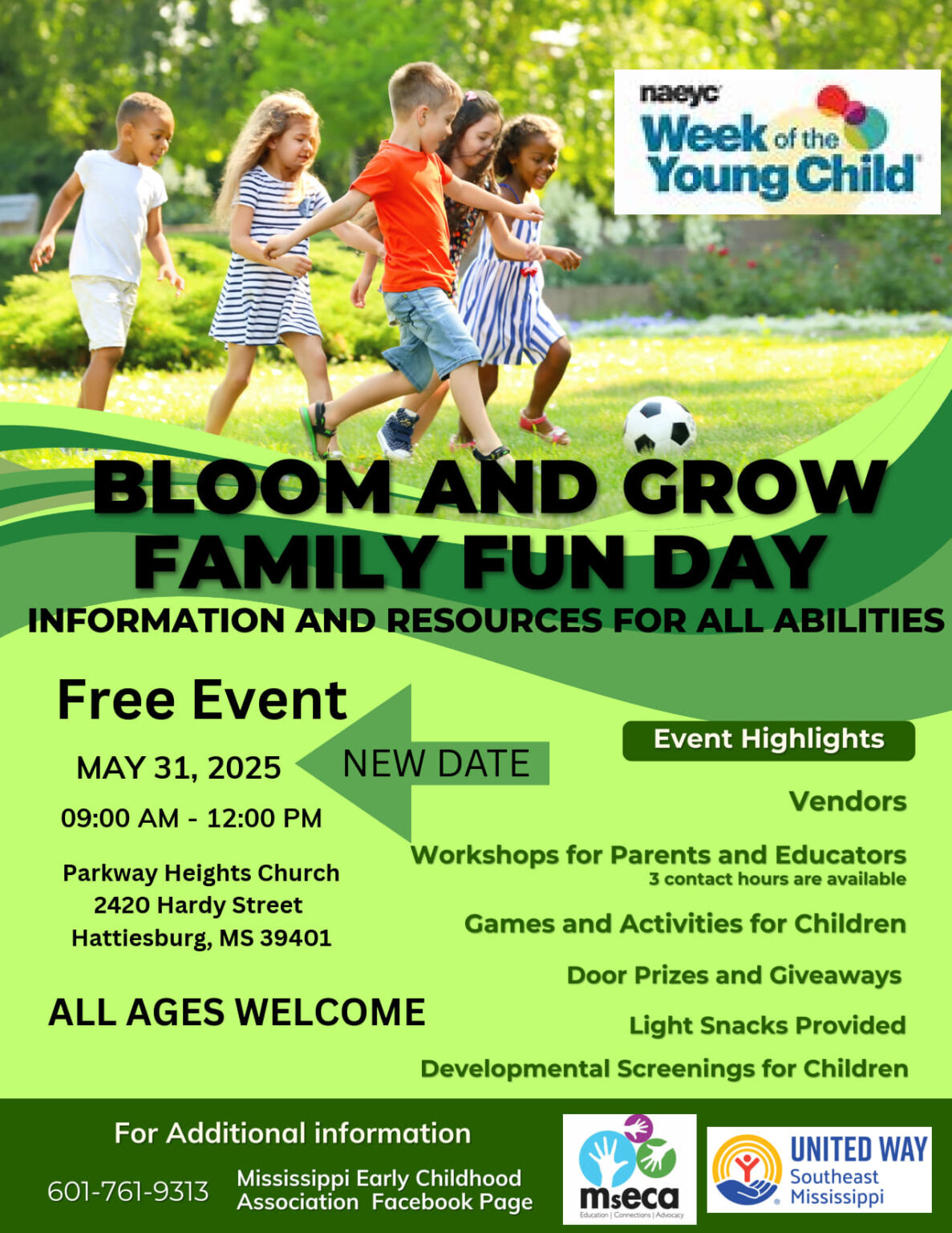 Events from September 13, 2019 – March 6, 2020 – Families as Allies