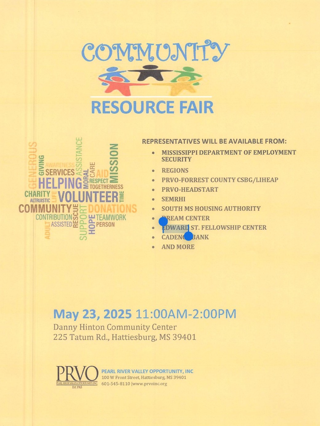 Community Resource Fair - May 23