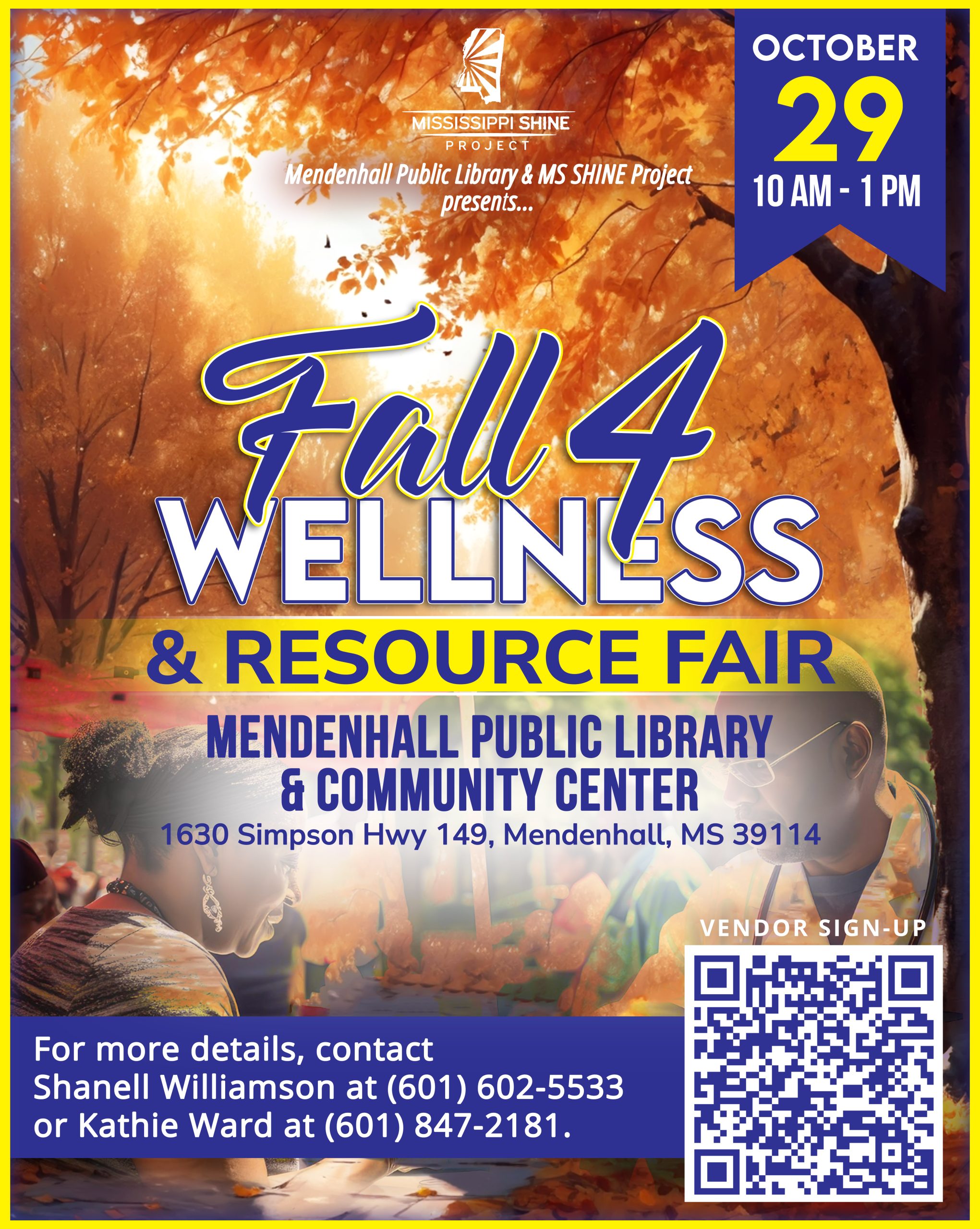 Fall 4 Wellness & Resource Fair - Oct, 29